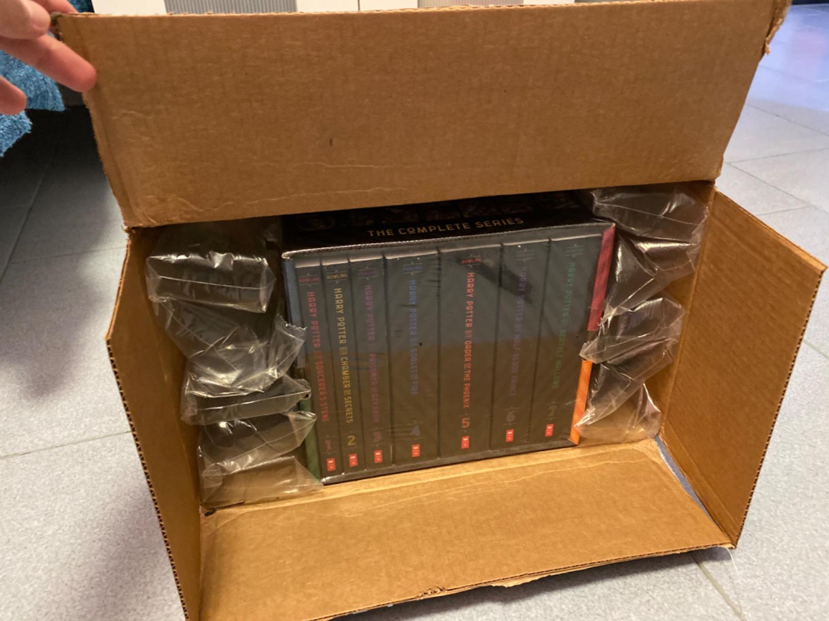 Harry Potter Boxed Set: Books 1-7 : Rowling, J. K., Grandpr, Mary ...