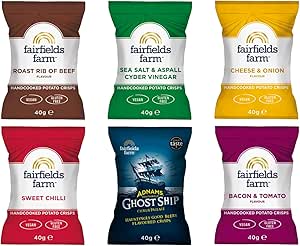 Fairfields Farm Crisps 40 G (12Pack Bundle) : Amazon.co.uk: Grocery