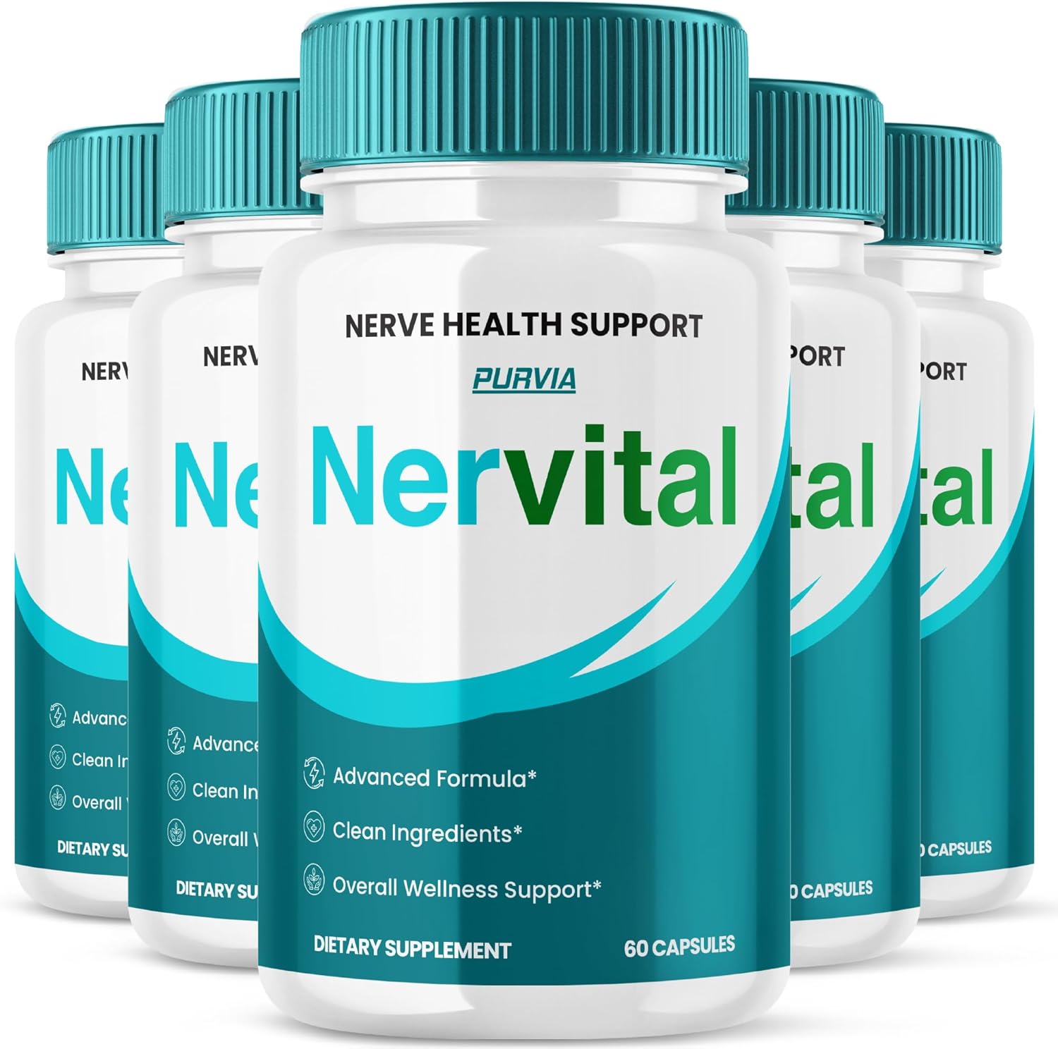 Amazon.com: (5 Pack) Nervital Capsules, Maximum Strength Neuropathy ...