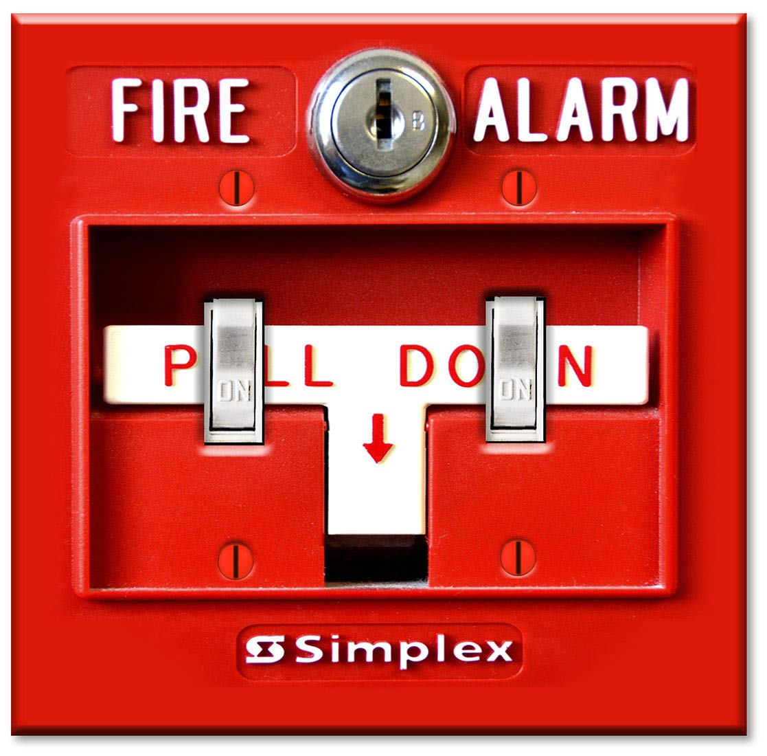 Art Plates 2-Gang Toggle OVERSIZED Switch Plate - OVER SIZE Decorative ...