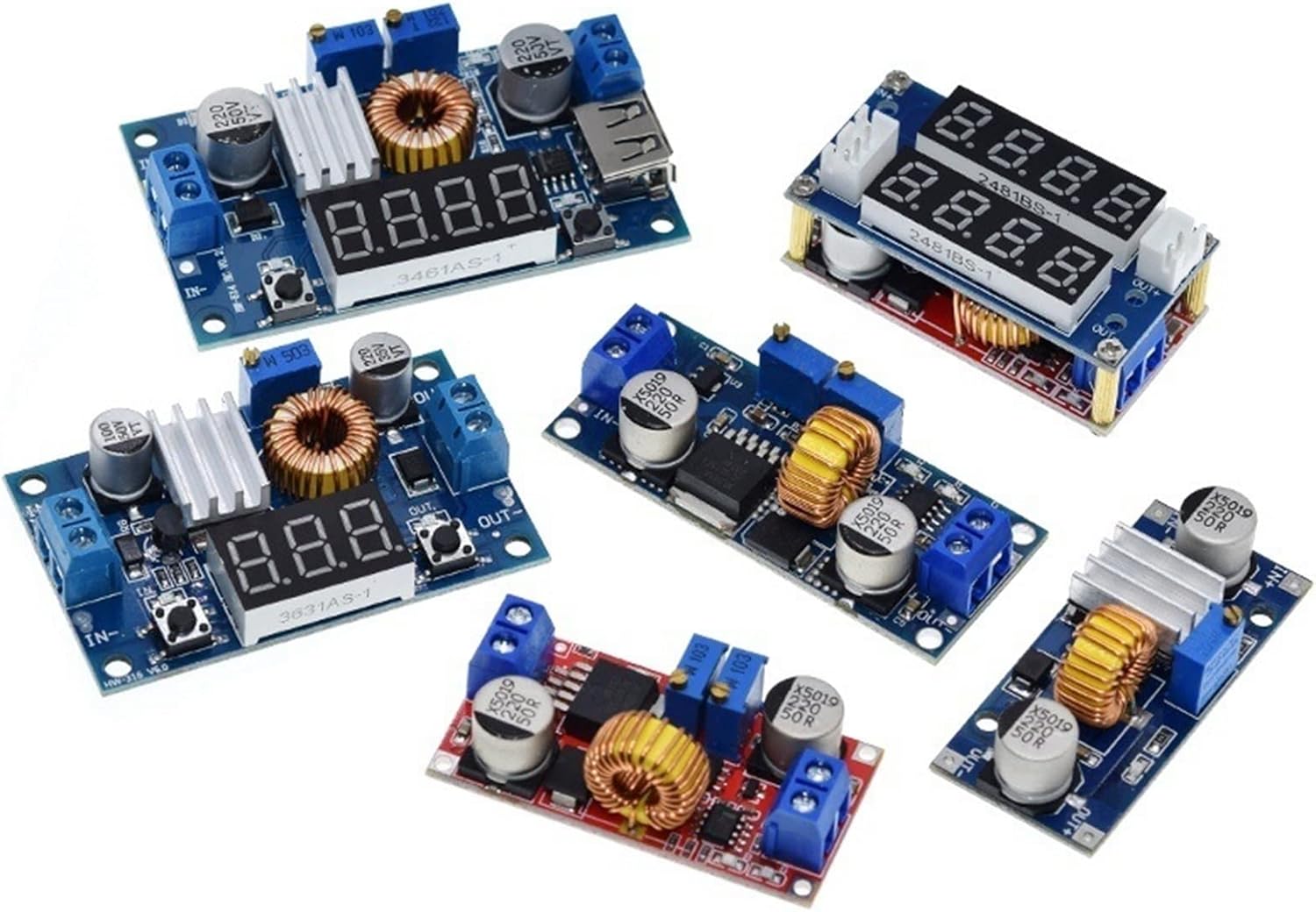 Amazon.com: HIFASI XL4015 5A DC to DC CC CV Lithium Battery Step Down ...