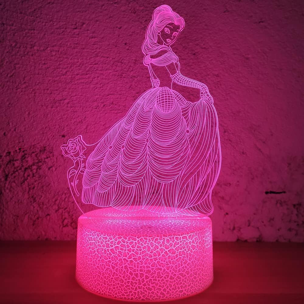 Amazon.com: Disney Princess Night Light - Rapunzel Kids Torch and ...