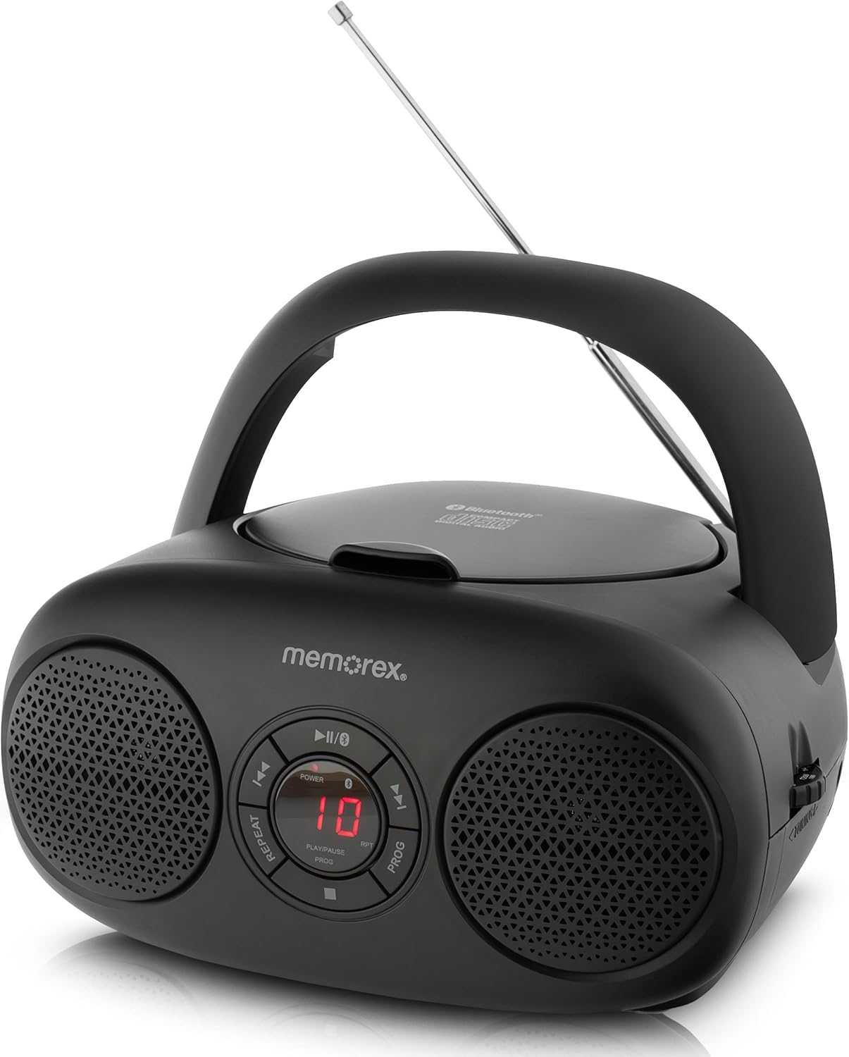 Amazon.com: Memorex AM/FM Top Loading CD Player | Portable Stereo with ...