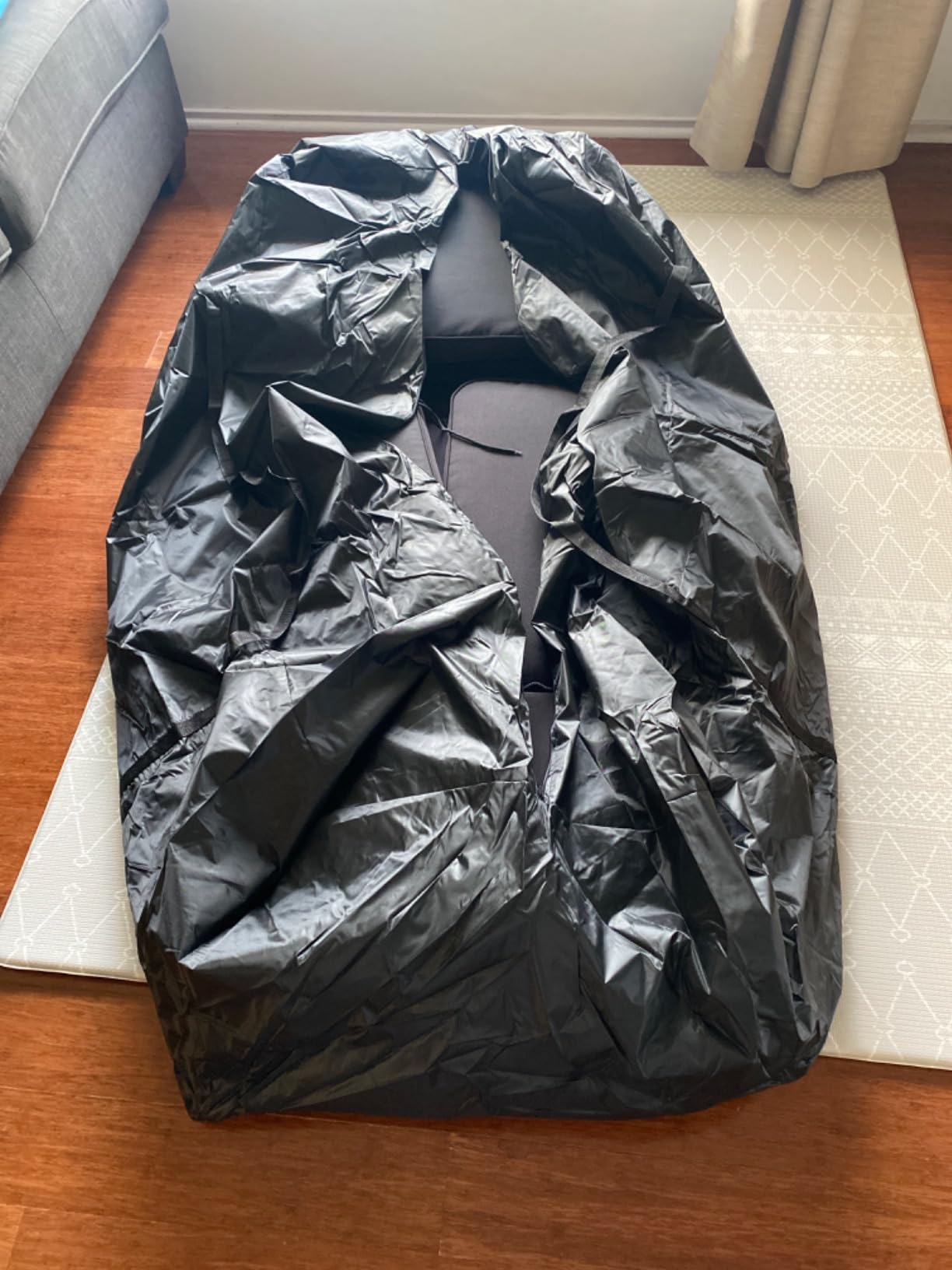 Patio Cushion Cover Storage Bag Water-Resistant Outdoor Rectangular ...