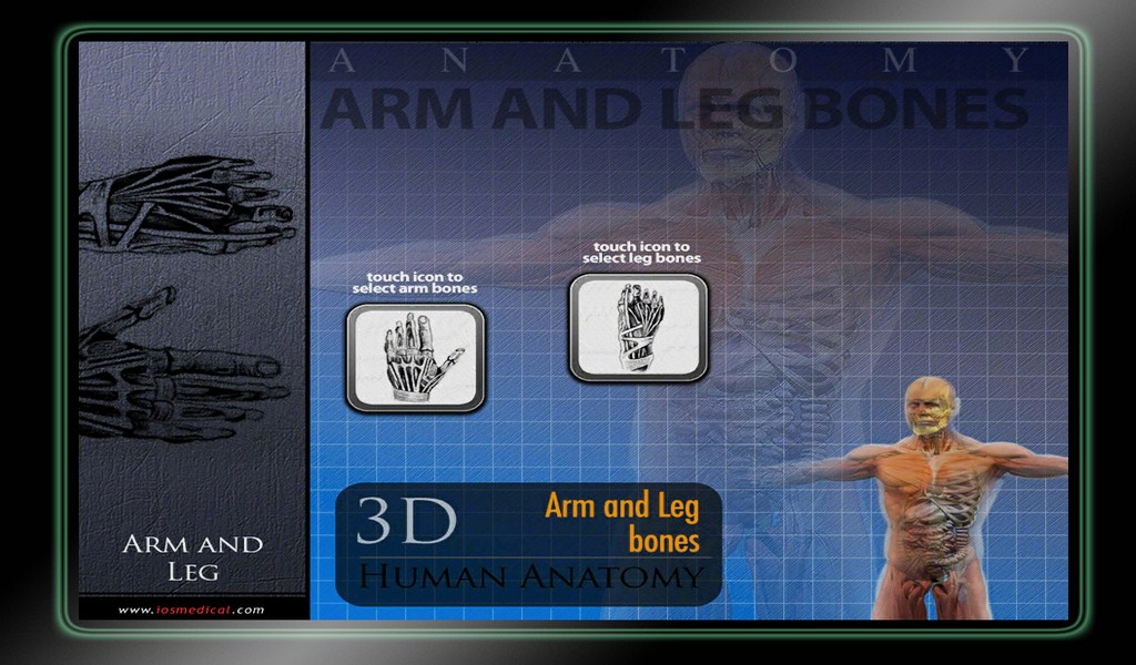 Anatomy arm and leg 3D - App on Amazon Appstore