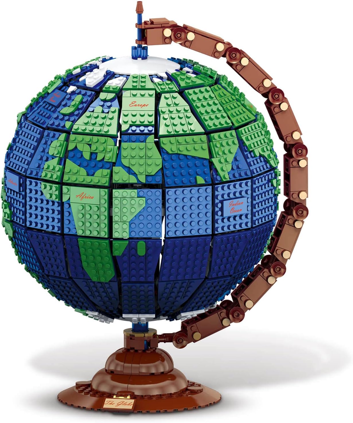 Amazon.com: hahaspil Globe of The World Building Set, a Gift for Those ...