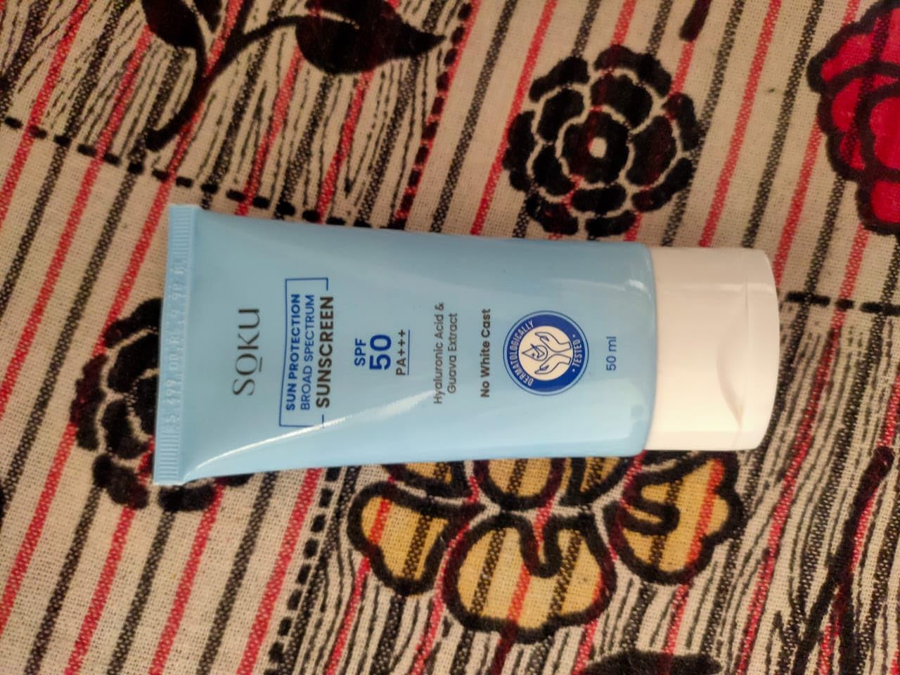SOKU Sun Protection Broad Spectrum Sunscreen SPF 50 PA+++ | Hyaluronic ...