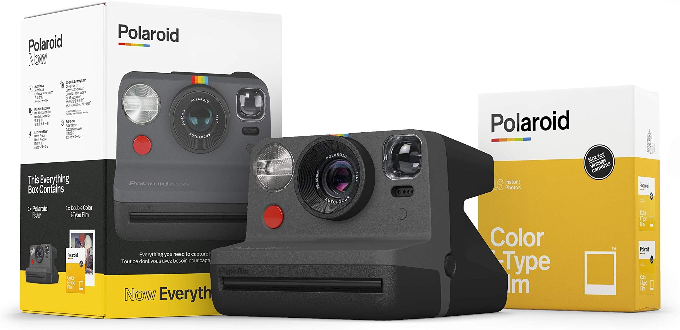 Amazon.com : Polaroid Originals Now I-Type Instant Camera and Film ...