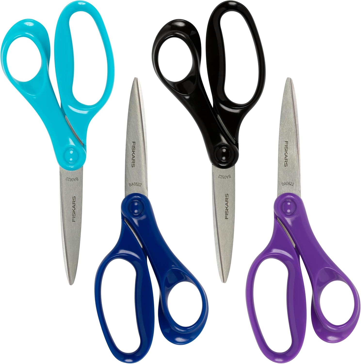 Amazon.com: Fiskars 7" Student Scissors for Kids Ages 12-14, Scissors ...
