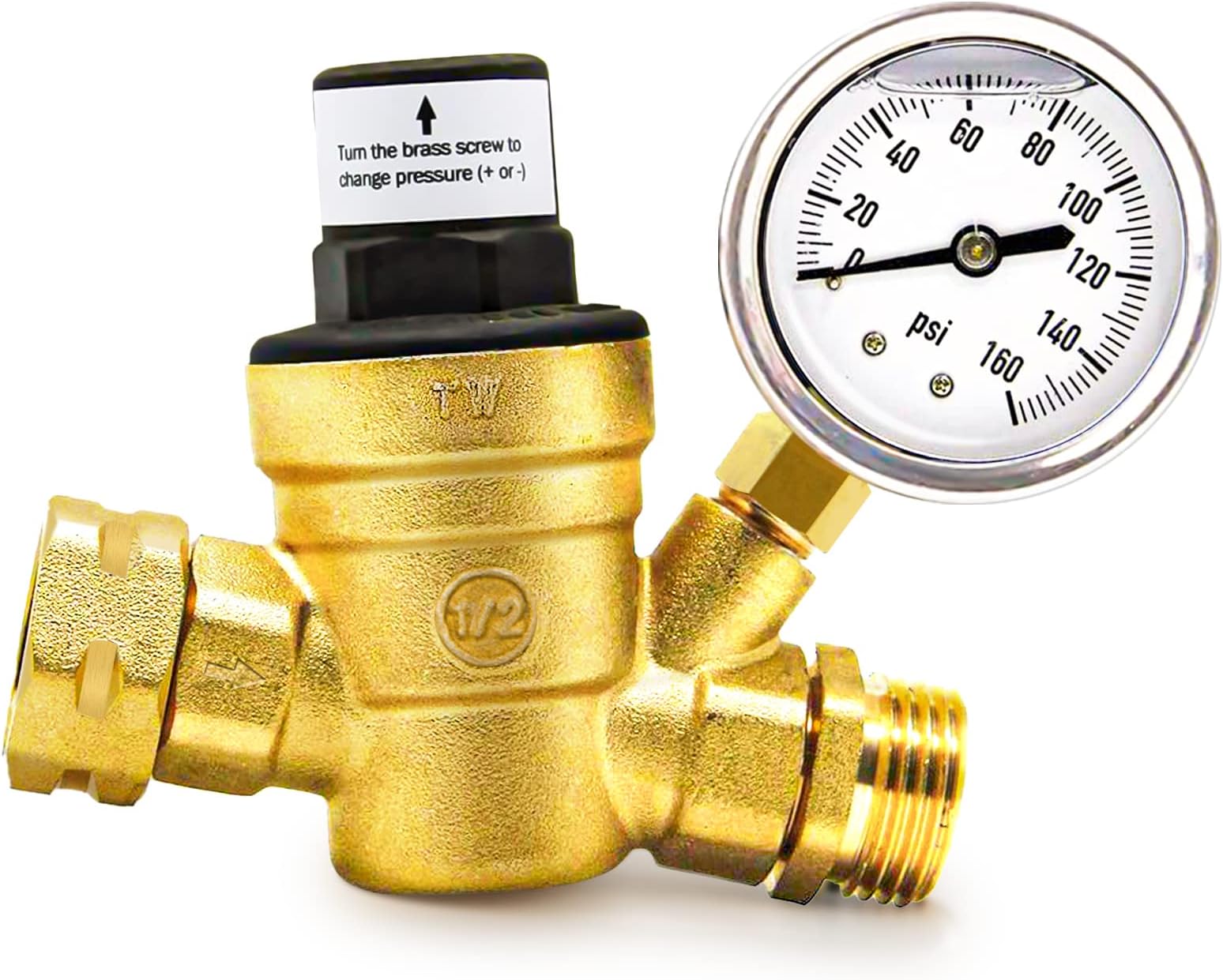 Amazon.com: Upgraded RV Water Pressure Regulator, Water Pressure ...