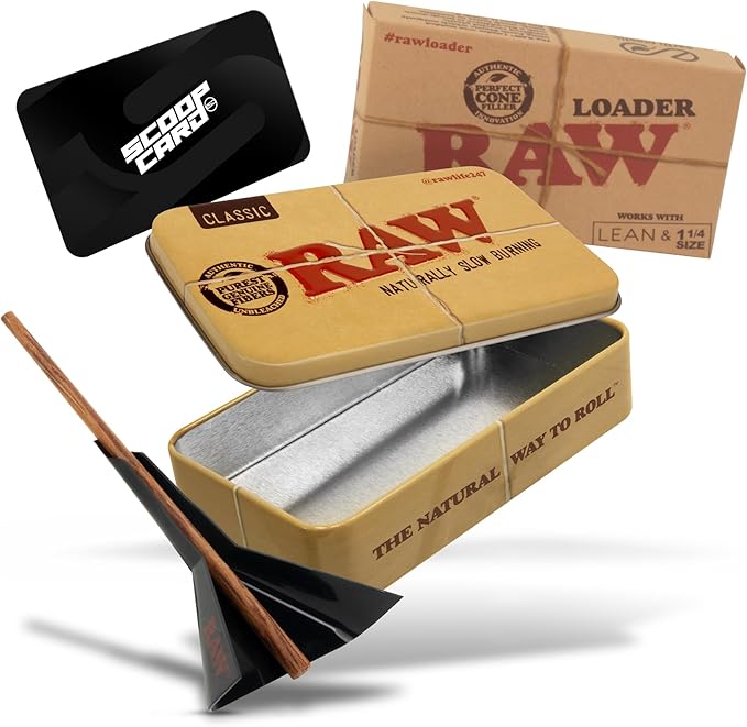 Amazon.com: RAW Cone Loader for 1-1/4 and Lean Sized Cones + RAW ...