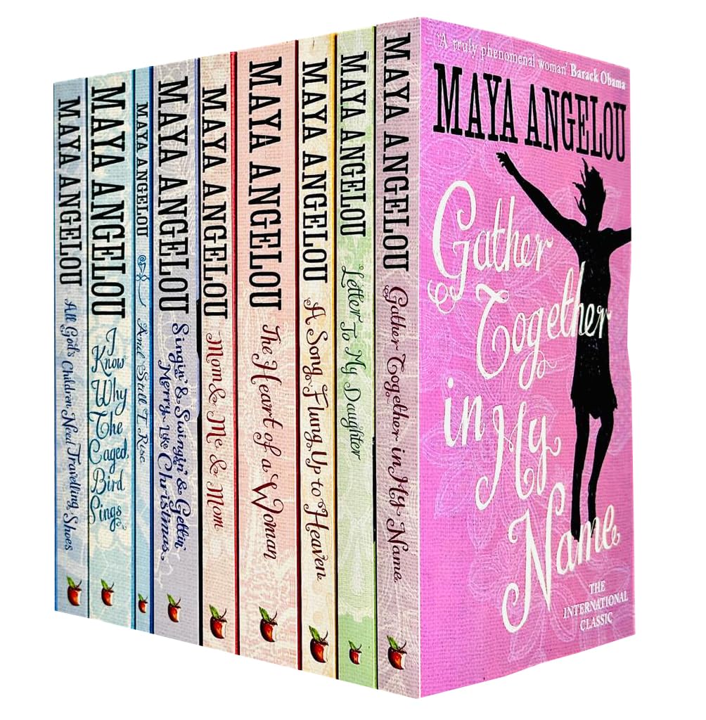 Maya Angelou Collection 9 Books Set (And Still I Rise,Mom and Me and ...