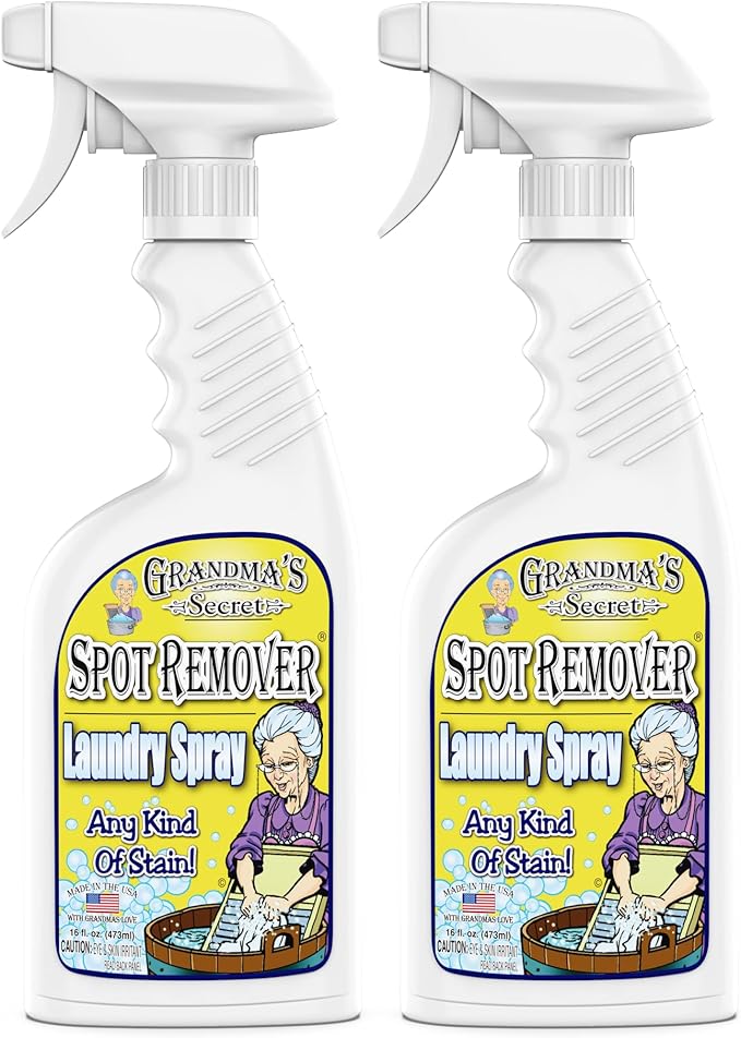 Grandma's Secret 7001 Spot Remover Laundry Spray, 2 Pack, 32 Oz ...