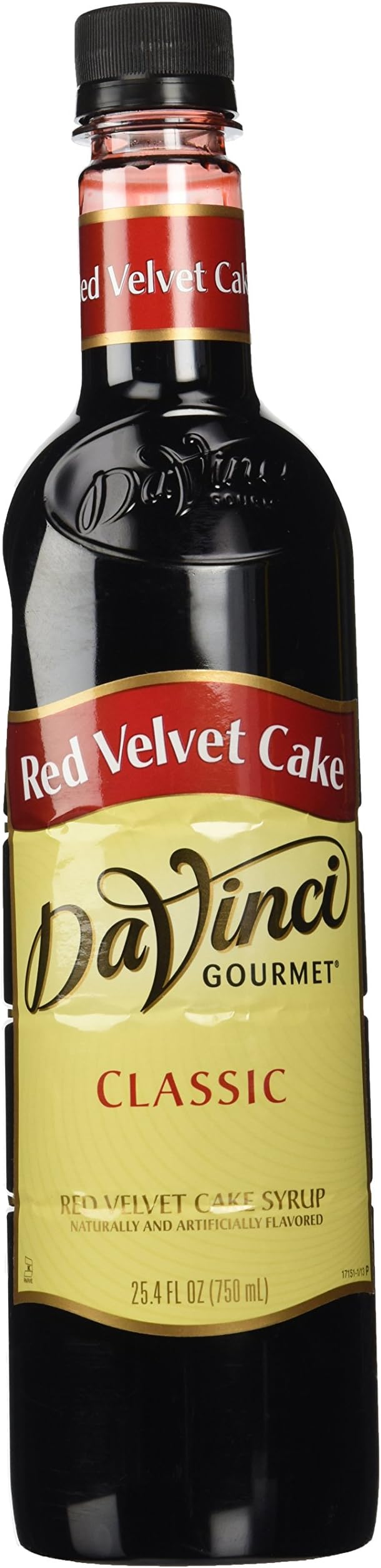 Amazon.com: Da Vinci Red Velvet Cake Syrup, 750 ml Bottle : Grocery ...
