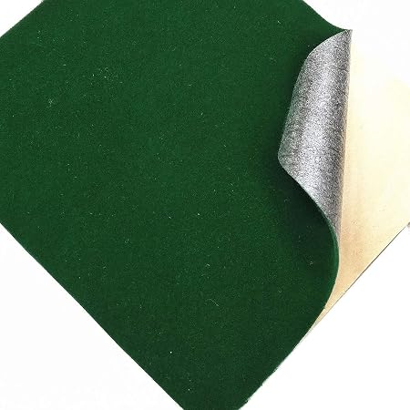 Amazon.com: Taogift Self Adhesive Green Velvet Shelf Liner Sticker for ...