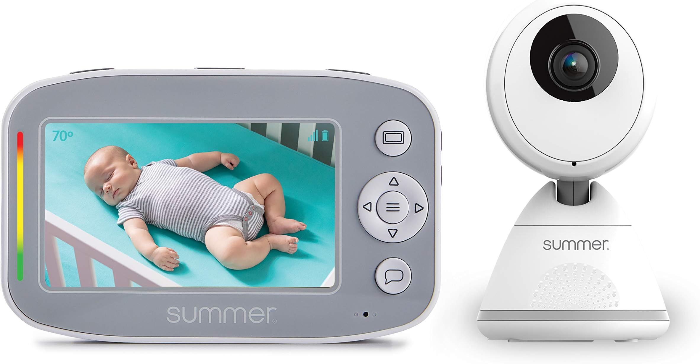 Amazon.com: Summer Baby Pixel Cadet Video Baby Monitor with 4.3-Inch ...