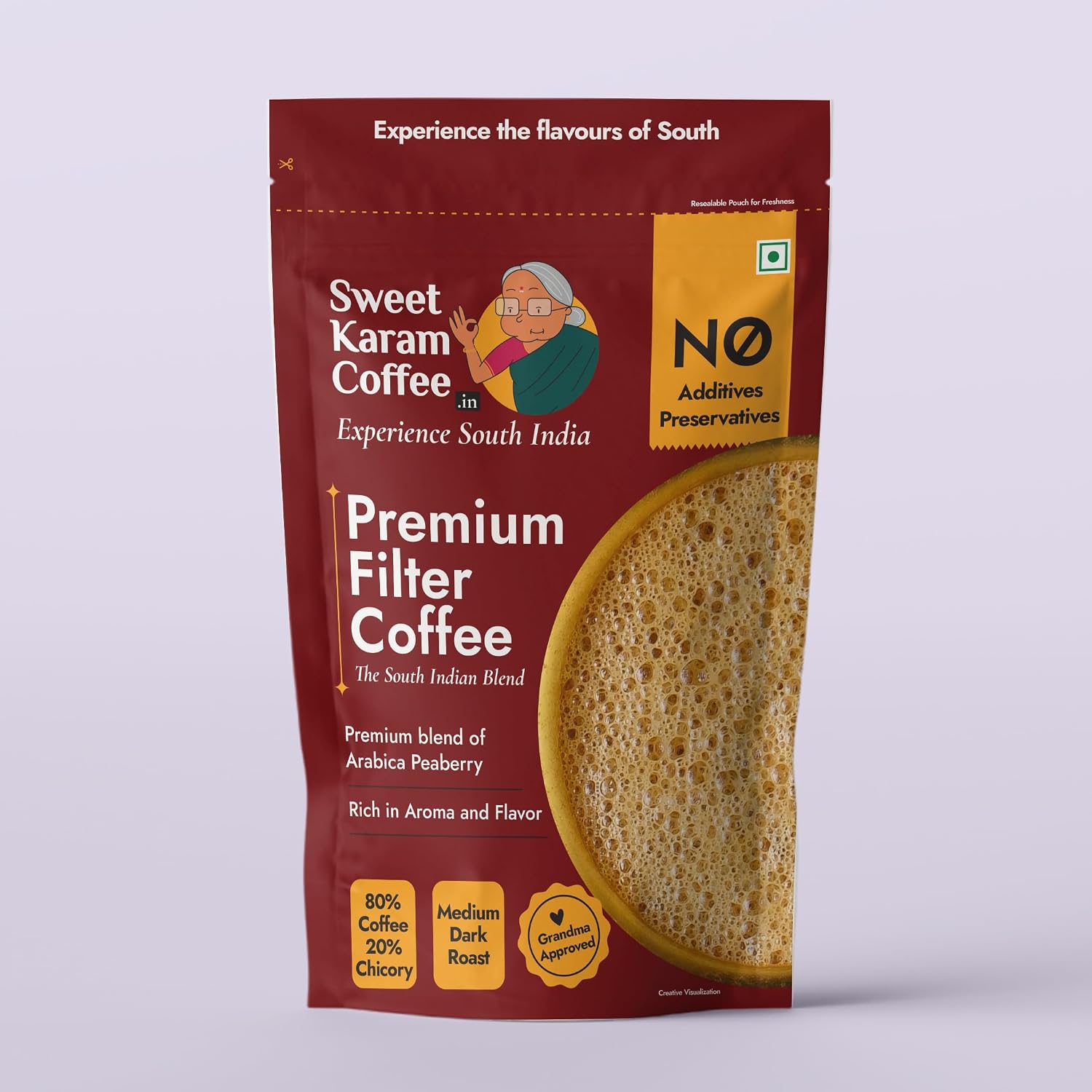 Sweet Karam Coffee Premium South Indian Filter Coffee | 180 Grams ...