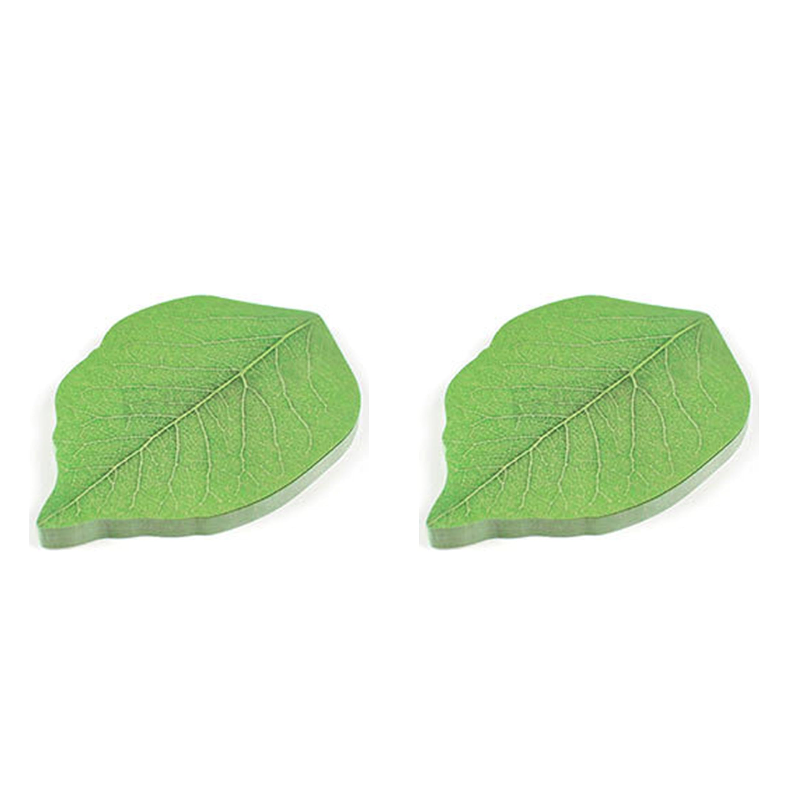 Orange Paper Leaf Design Double Sided Sticky Tabs,Sticky Index Tabs for ...