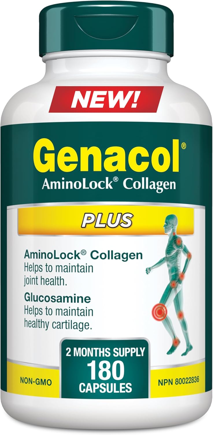 Genacol Glucosamine and Collagen Supplement | Support Joint Health and ...