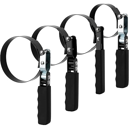 Amazon.com: ABN 4pc Swivel Oil Filter Wrench Set - 2-3/4 to 5-1/4in ...
