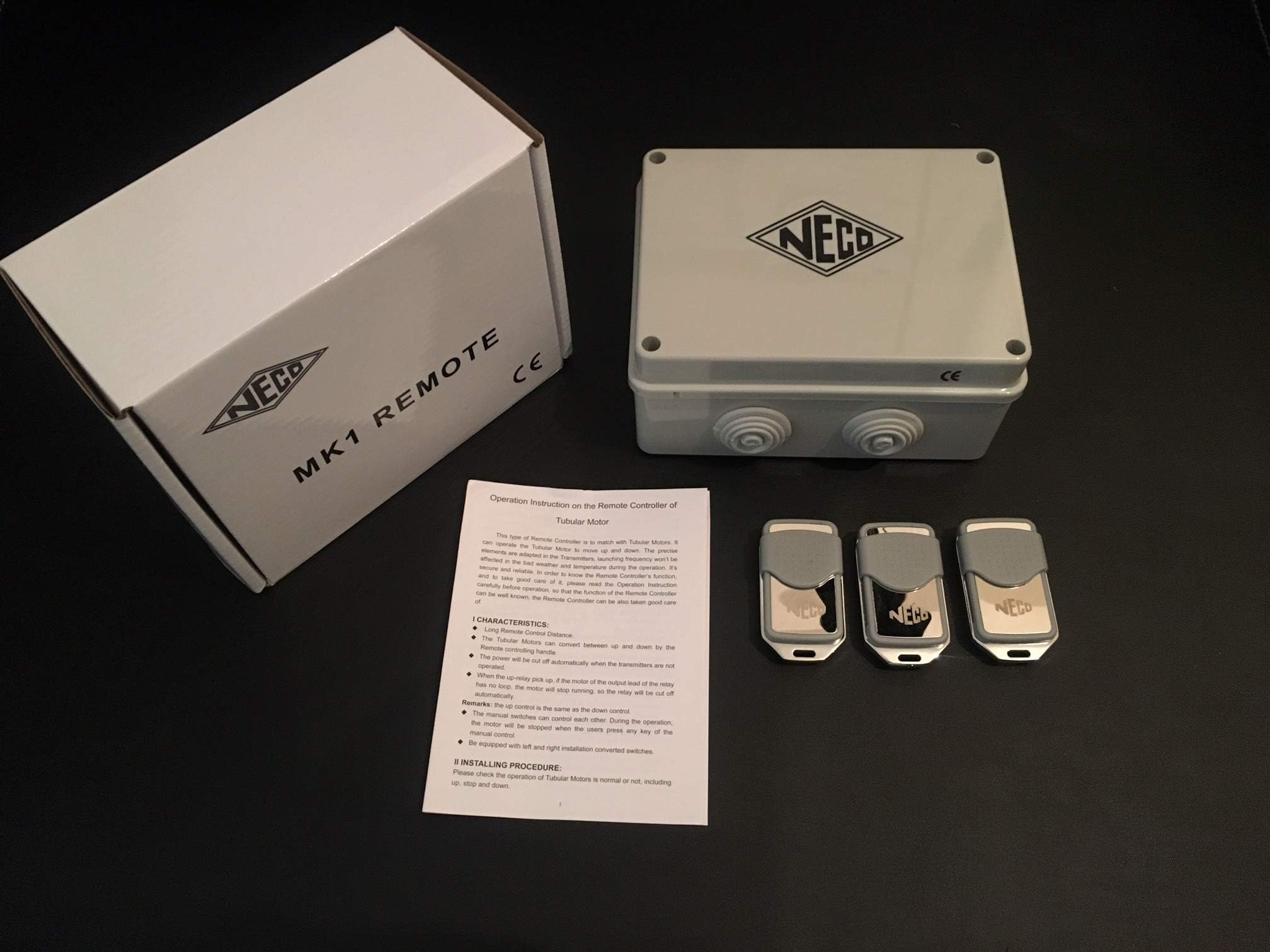 Neco TR4 Gate and Garage Door Remote Control : Amazon.co.uk: DIY & Tools