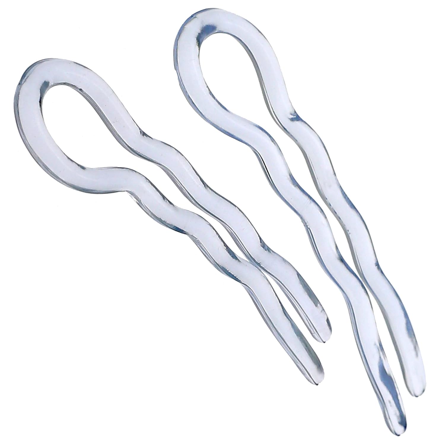 Amazon.com : Camila Paris CP3514 French Twist Stick Hair Fork, 2 Medium ...