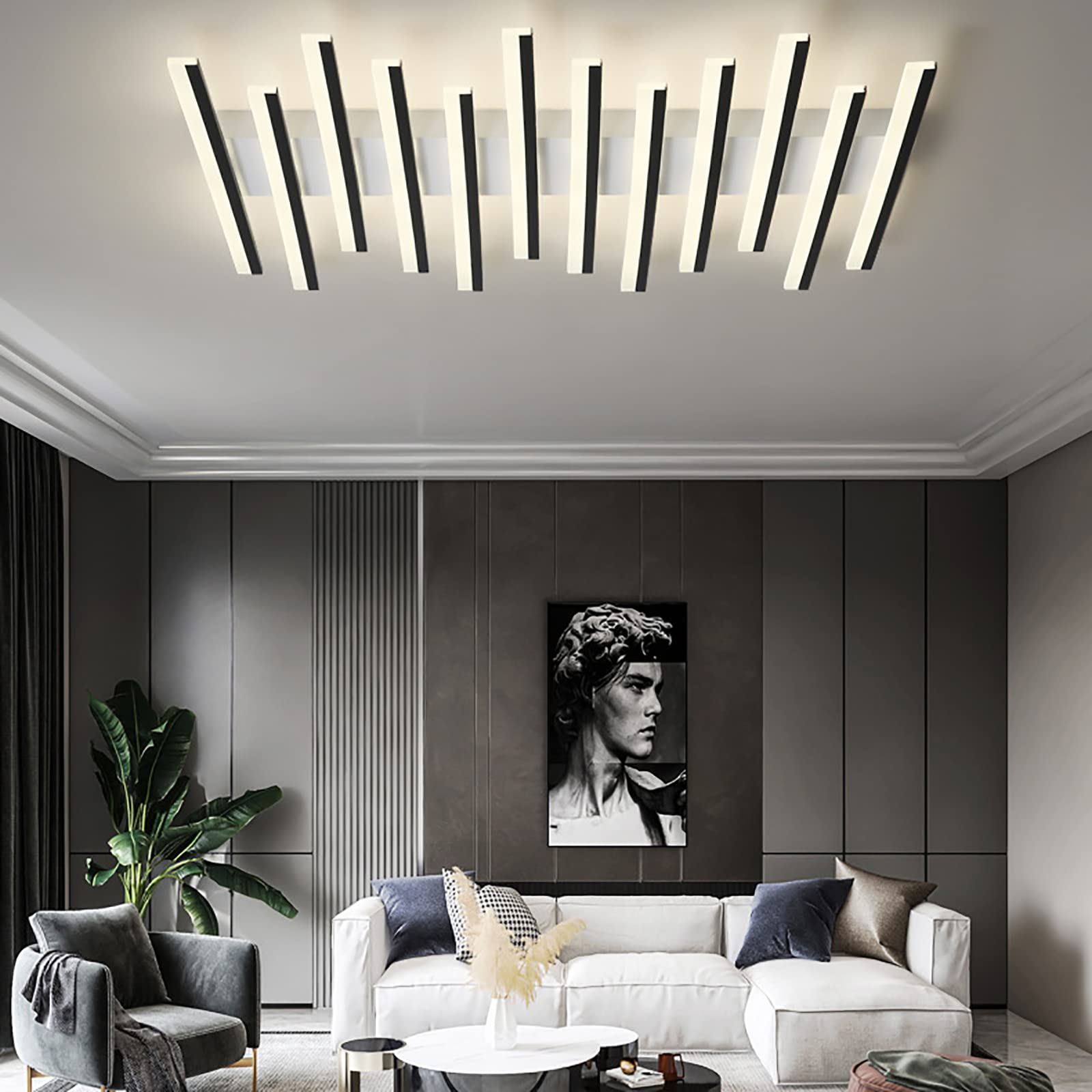 Rectangular Recessed Ceiling Lighting