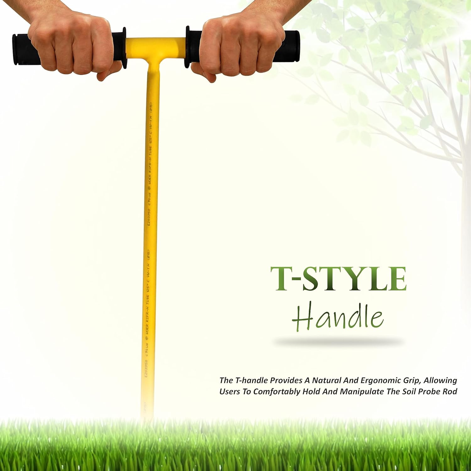 Metal Soil Probe Rod - Insulated Septic Tank Probe - 48-Inch Long ...