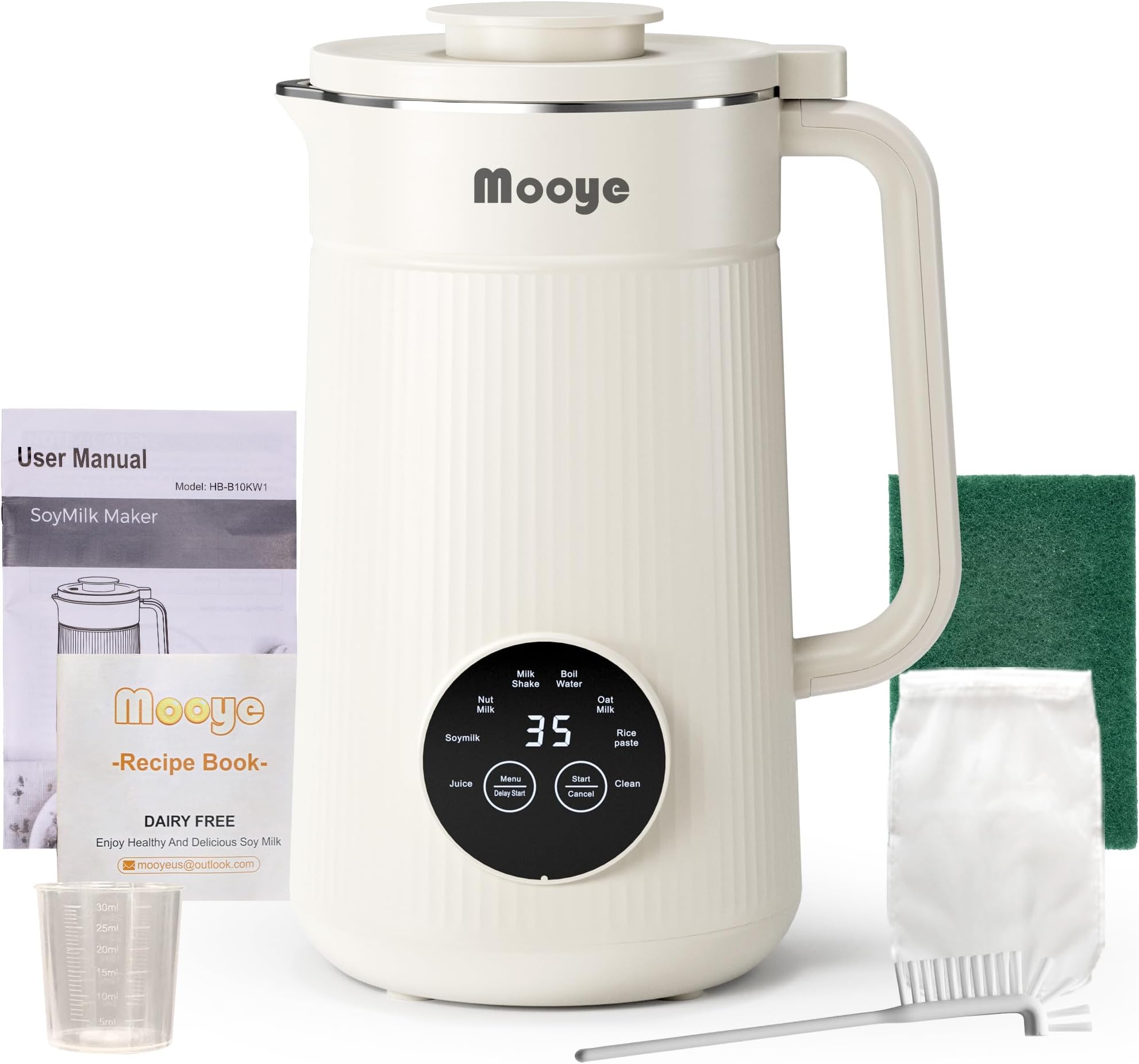 Amazon.com: Nurtured Effect 6-in-1 Nut Milk Maker - One-Touch Homemade ...