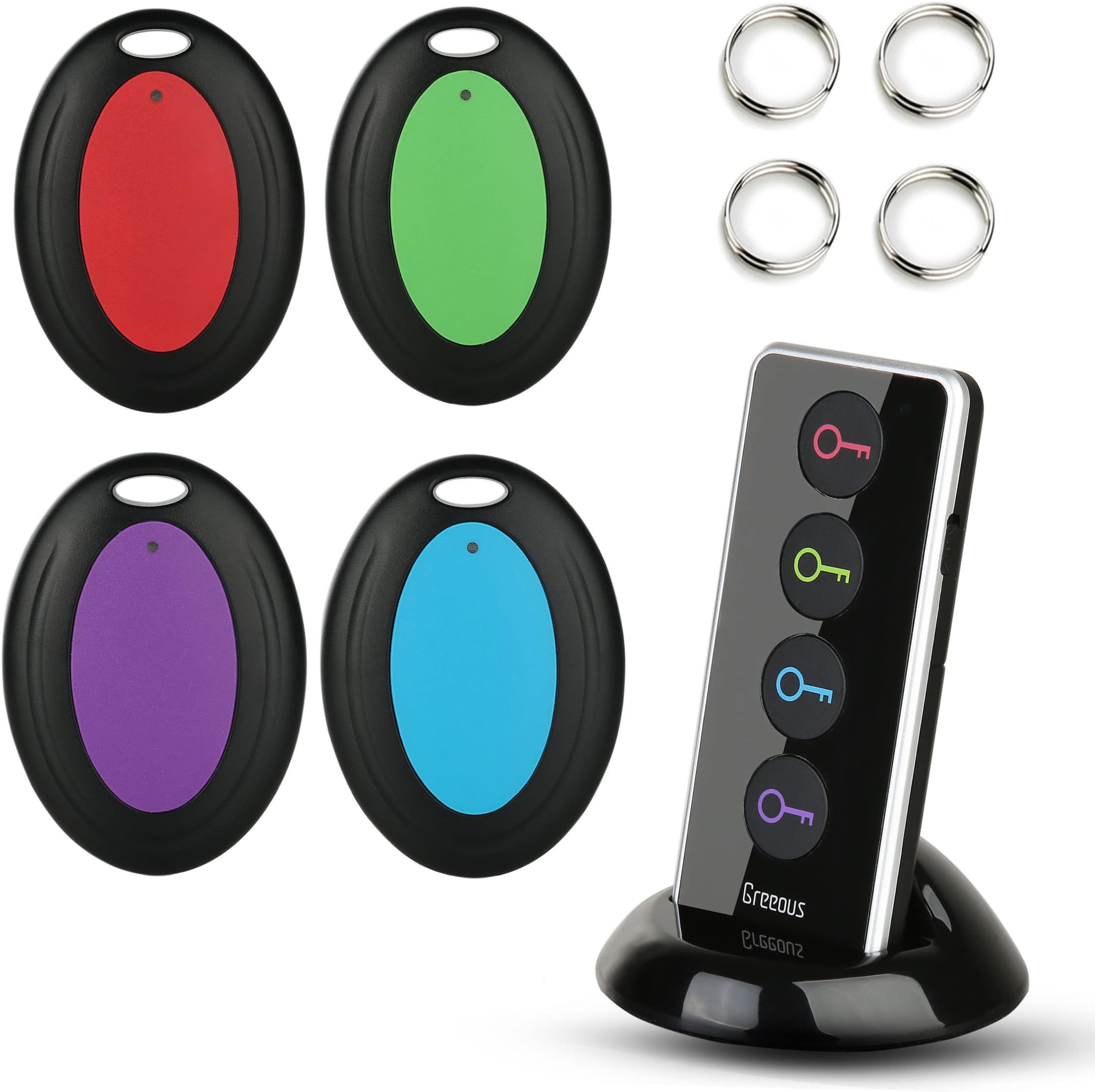 Key finder,Wireless item locator,GREEOUS item finder with 1 Remote ...