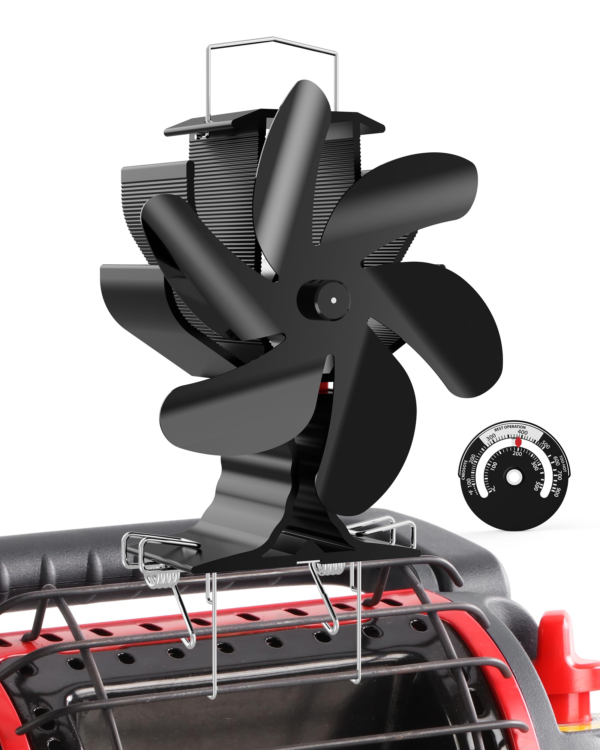 Amazon.com: HIDALIFE Wood Stove Fan for Heater, Heat Powered Fireplace ...