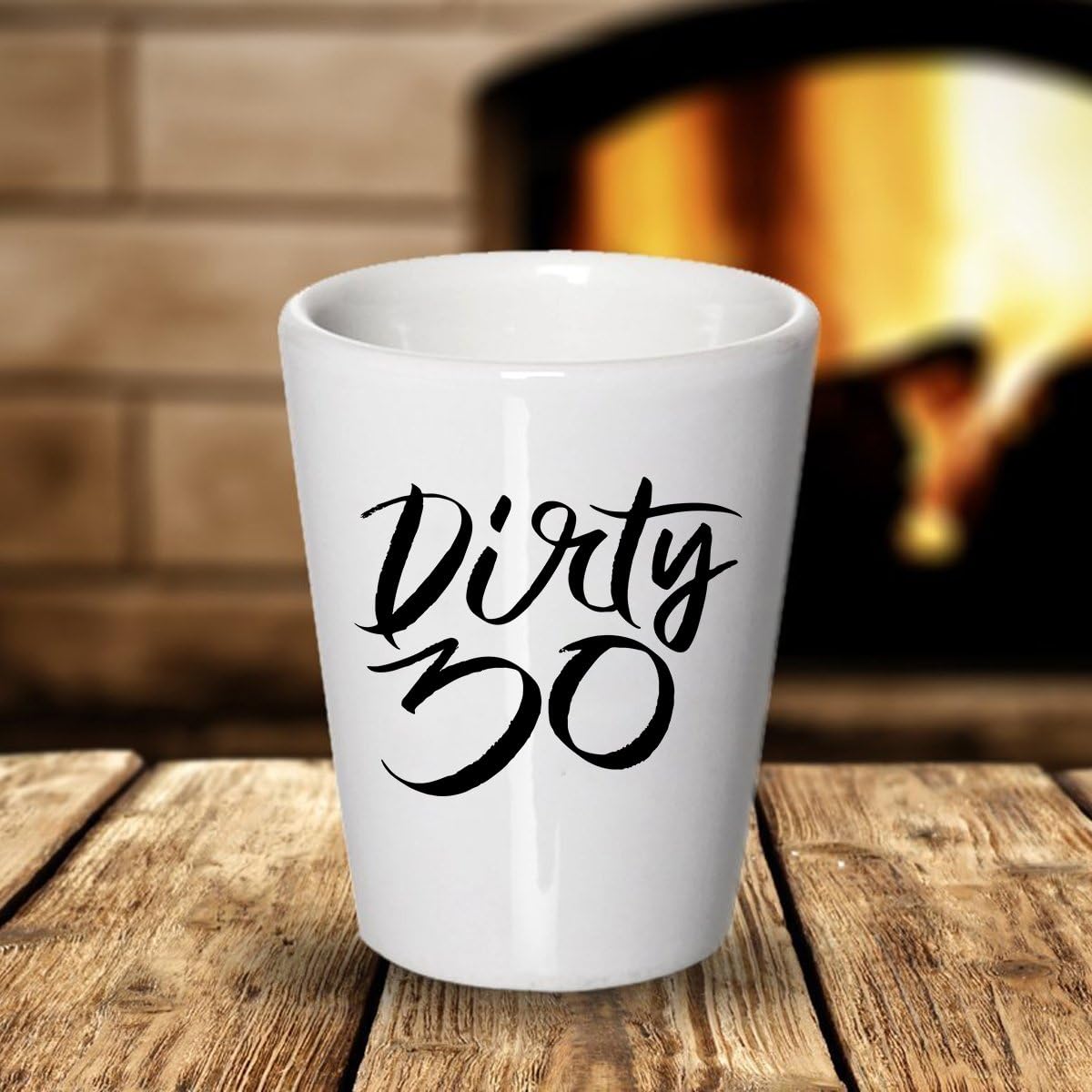 Amazon.com | Dirty 30 Shot Glass - 30th Birthday Gift - Celebrate ...