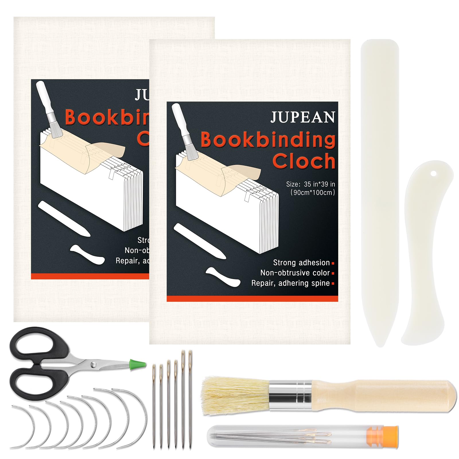 Amazon.com: JUPEAN 21 Pcs Book Binding Cloth Kits Book Cloth for Book ...