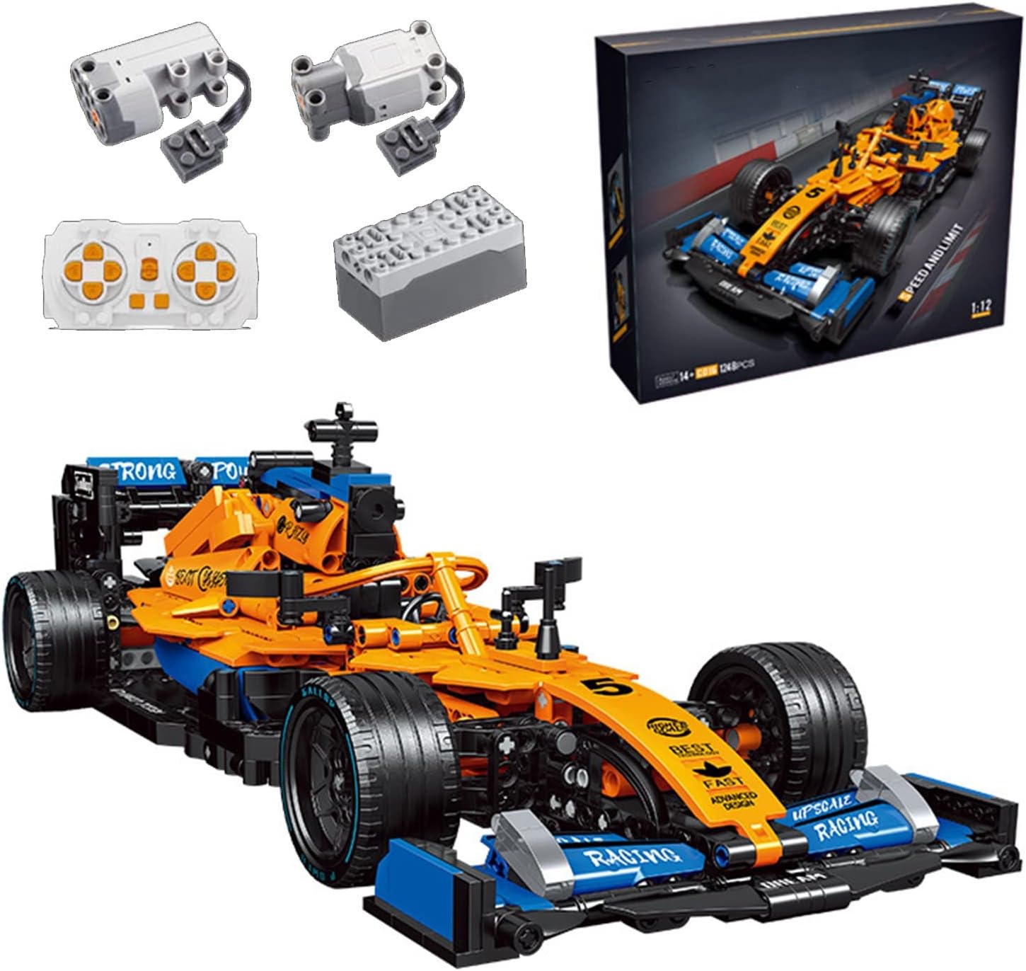 Technic Formula 1 Racing Car Building Toy Sets Kit, 2022 Model Car Set ...