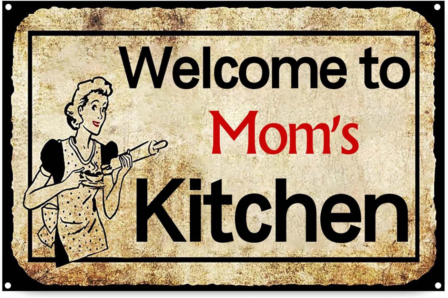 Amazon.com: Personalized Kitchen Signs Wall Decor Farmhouse Kitchen ...