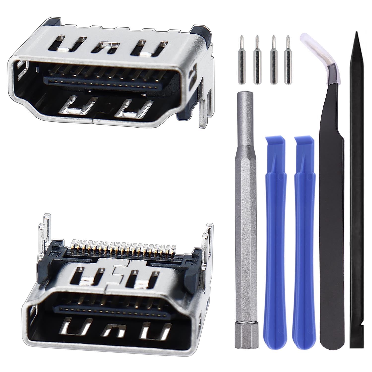 Ikpek 2 Pack Replacement HDMI Port for PS5 Console, HDMI Display Socket ...