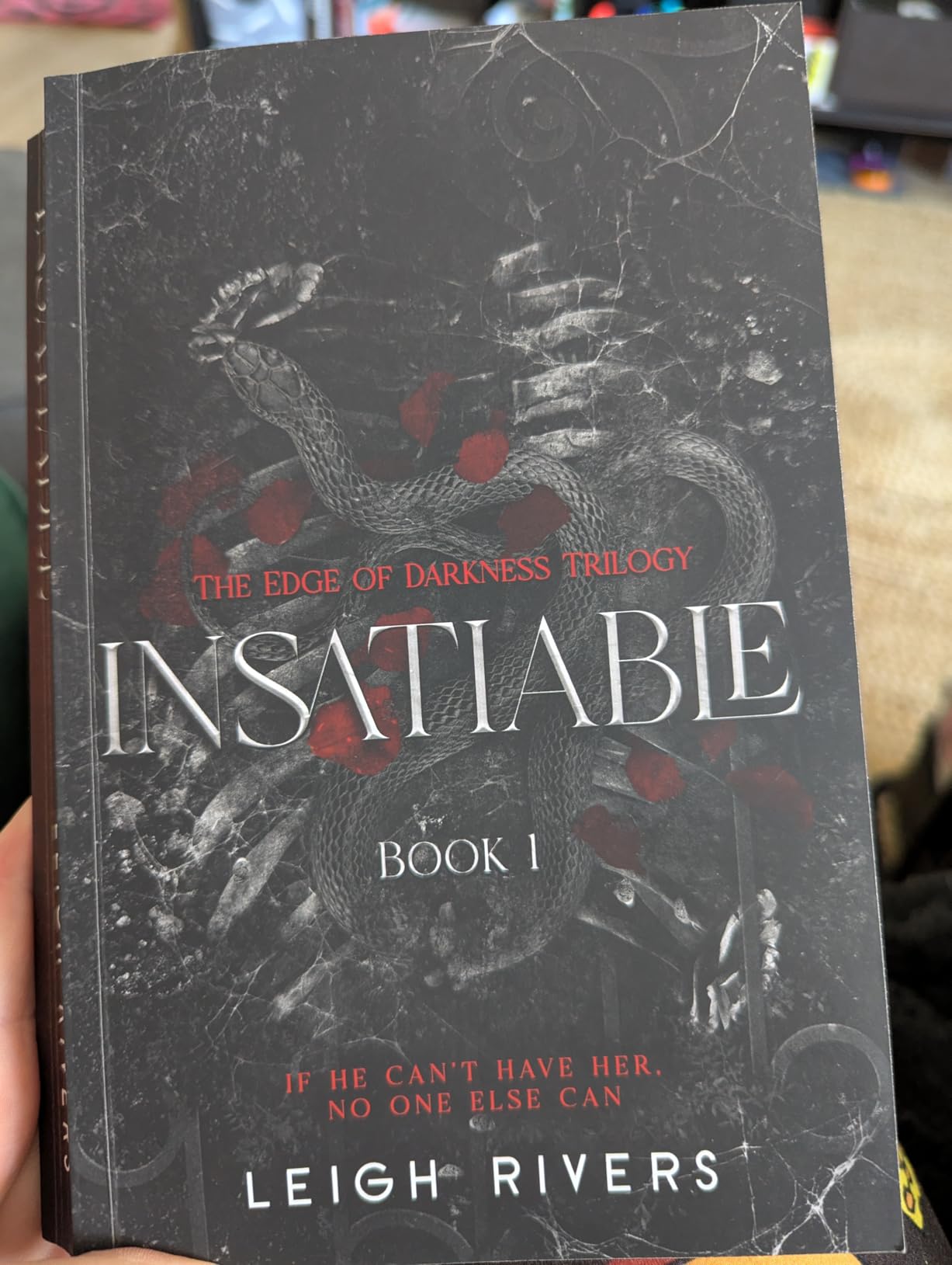 Insatiable (The Edge of Darkness: Book 1) : Rivers, Leigh: Amazon.com ...