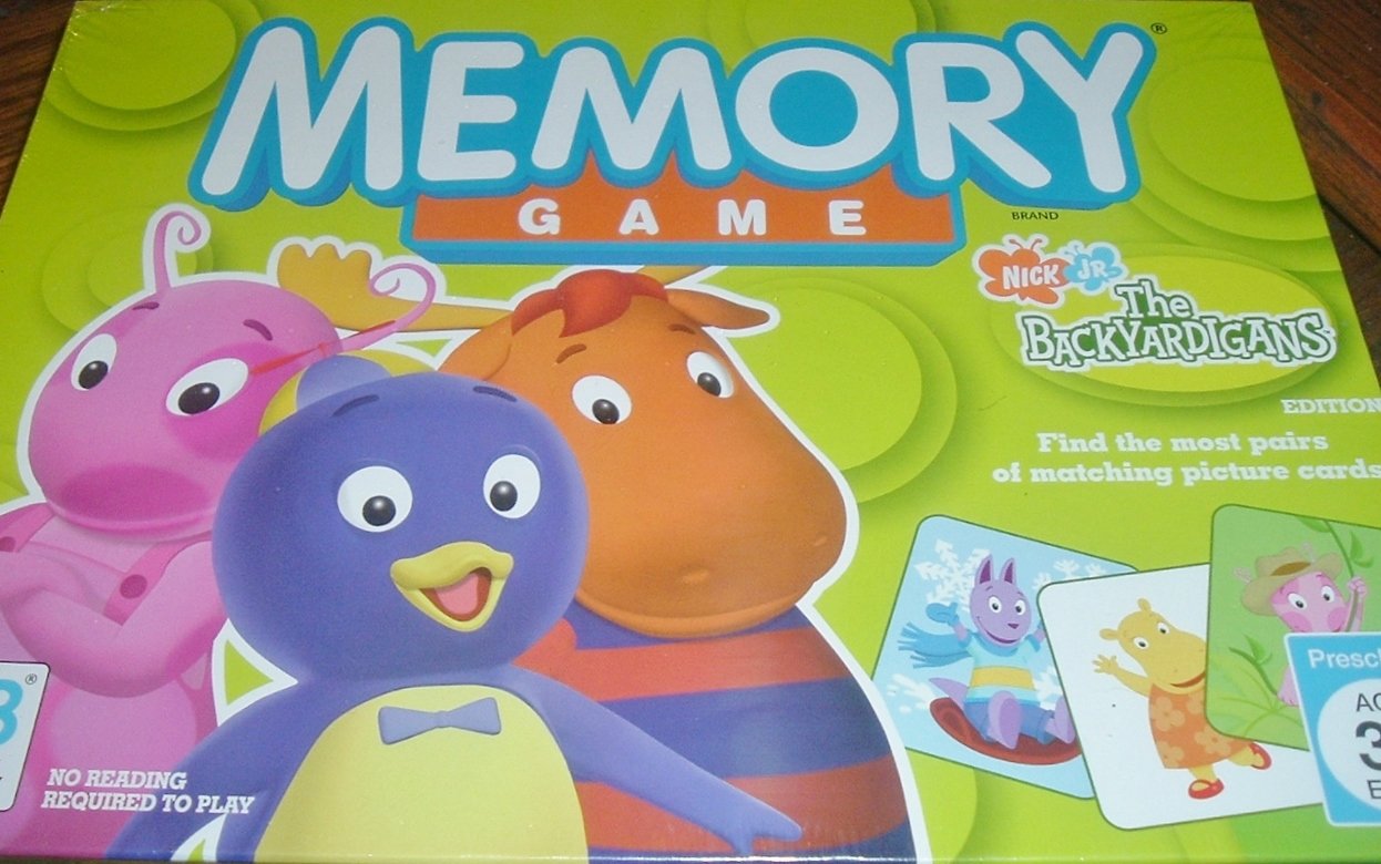 Buy Memory Game Nick Jr the Backyardigans By Milton Bradley Online at ...