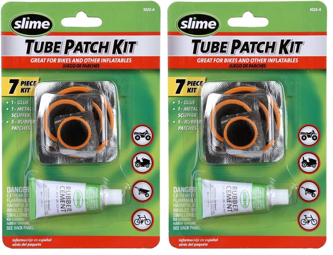 Inner Tube Patch Kit Lotsjoy Bike Tire Repair Kit - Heavy Duty Patch ...