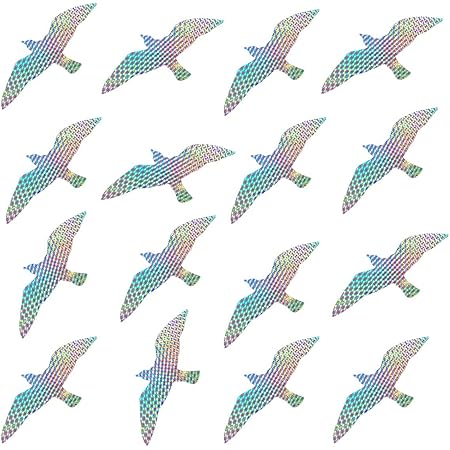 Amazon.com: Anti Collision Window Stickers for Birds, Bird Deterrent ...
