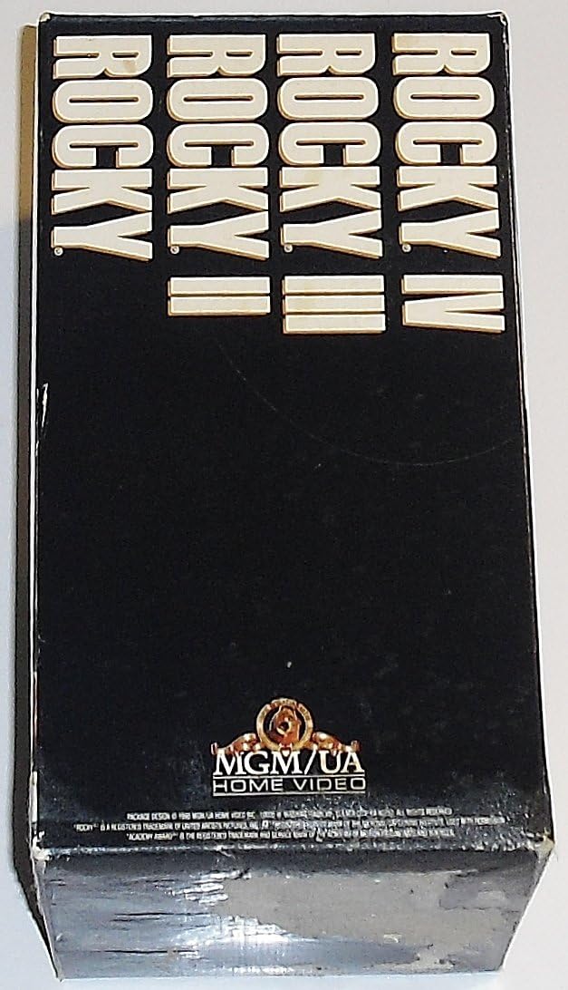 Amazon.com: Rocky Collection (4 Tape Box Set) [VHS] : Movies & TV