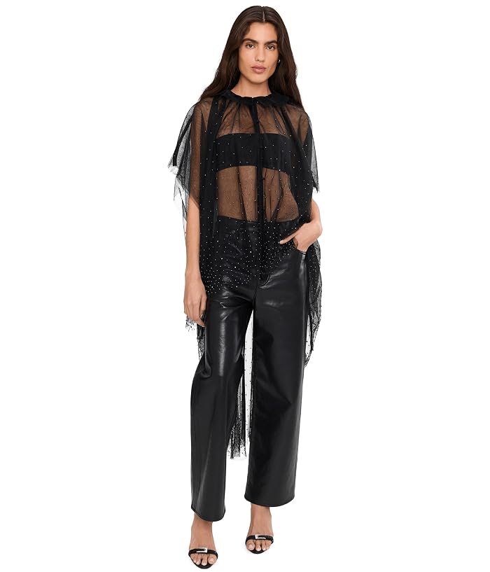 Women's AllSaints Sez Emb Tulle Cape | Zappos.com