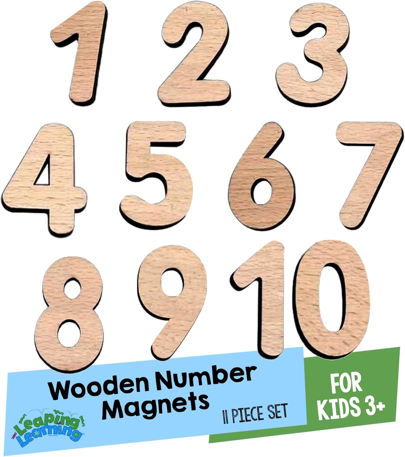 Amazon.com: LEAPING LEARNING Wooden Magnetic Number Adventure: Fun ...