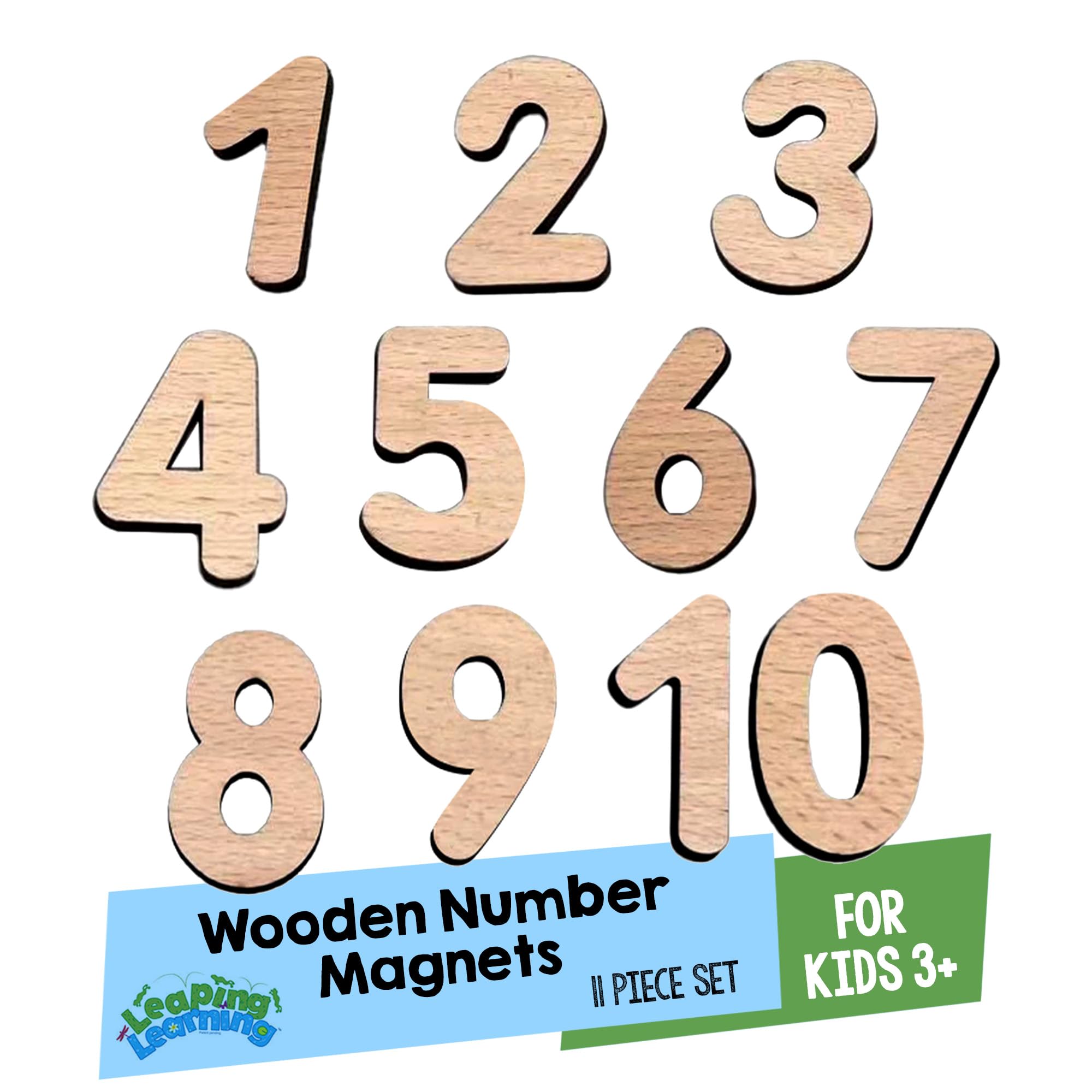 Amazon.com: LEAPING LEARNING Wooden Magnetic Number Adventure: Fun ...