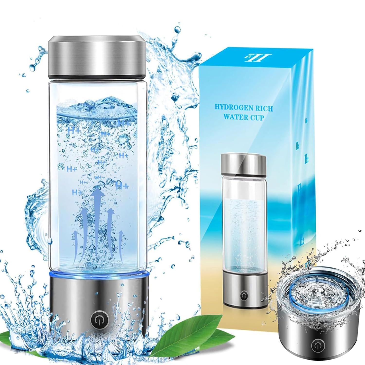 Amazon.com: YXYDUM Hydrogen Water Bottle, Hydrogen Water Bottle ...