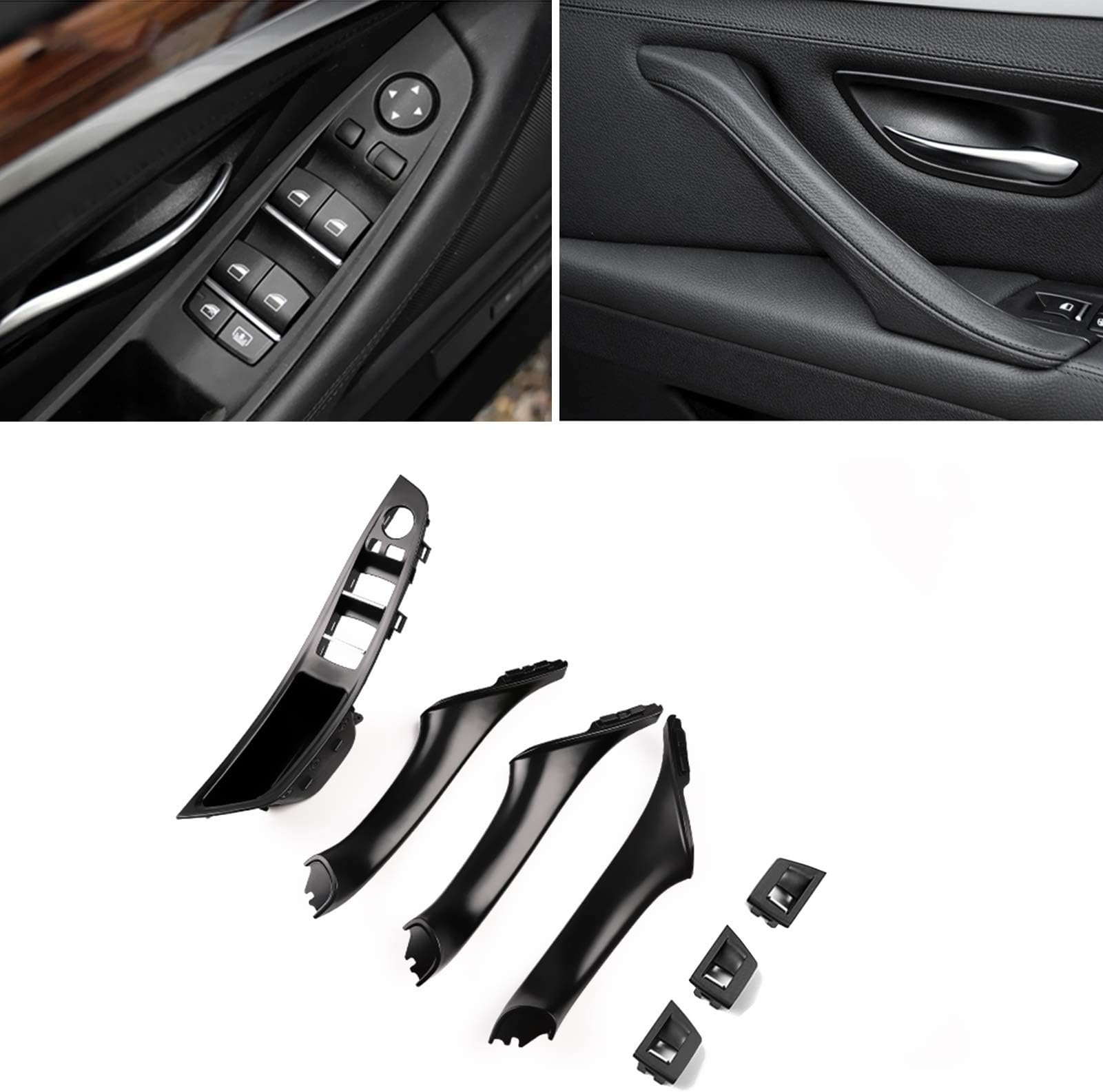 Amazon.com: GZYF Car Auto 7 Pcs Interior Door Handles, Window Switch ...