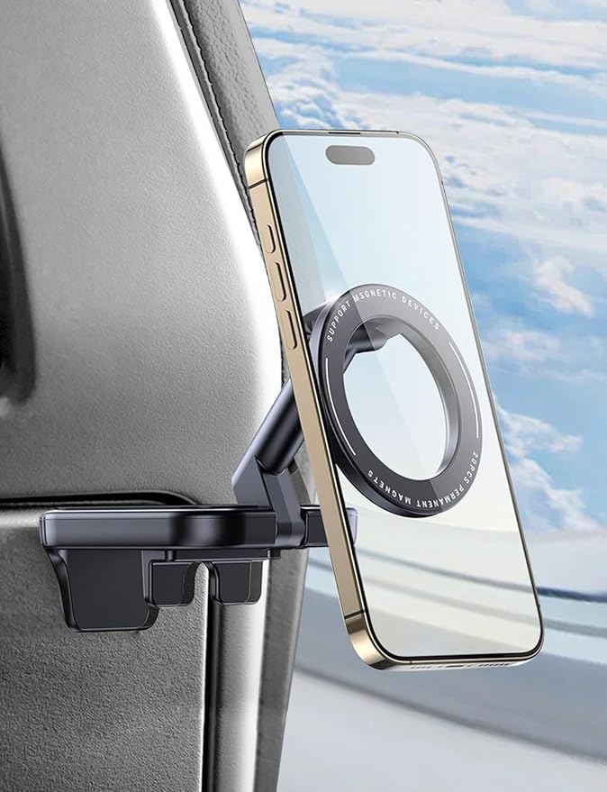 Amazon.com: Travel Depot Travel Essentials Airplane Phone Holder for ...