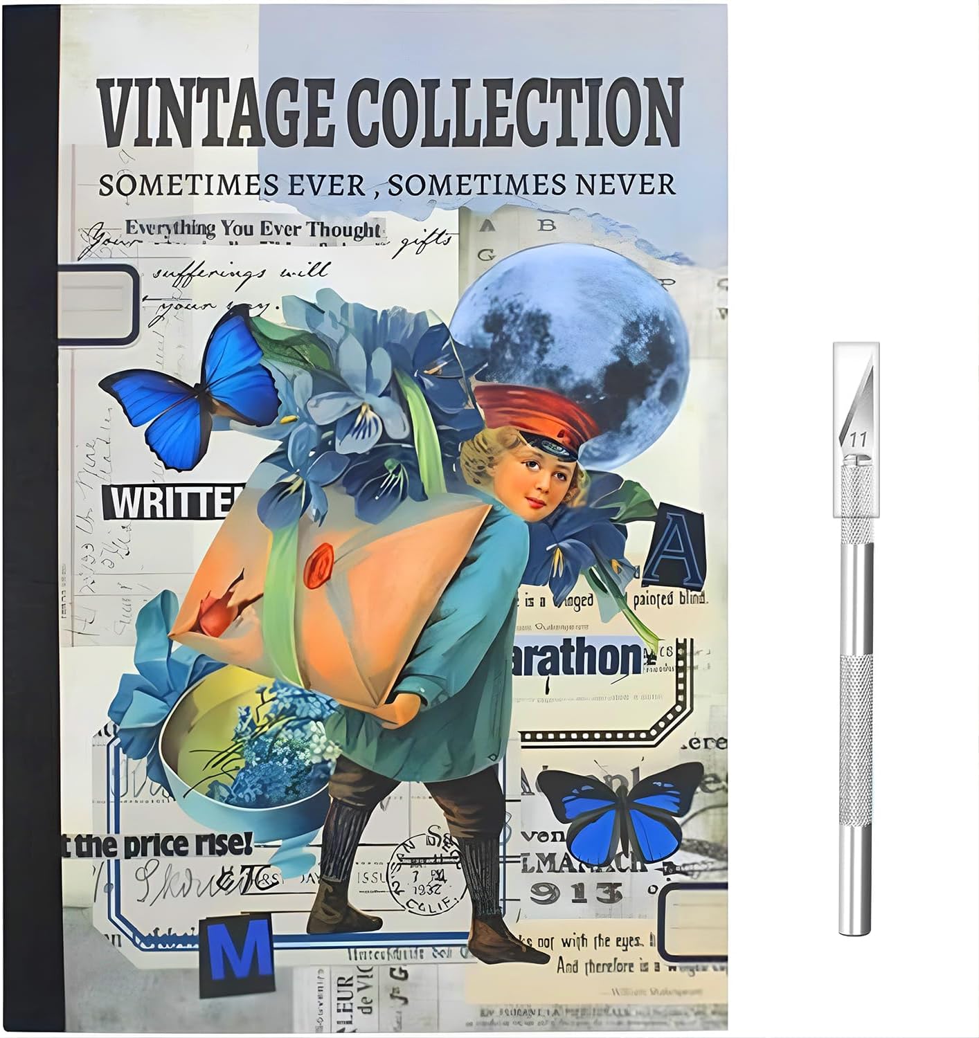 Vintage Sticker Set 50 Stück Aesthetic Aufkleber Scrapbooking Stickers ...