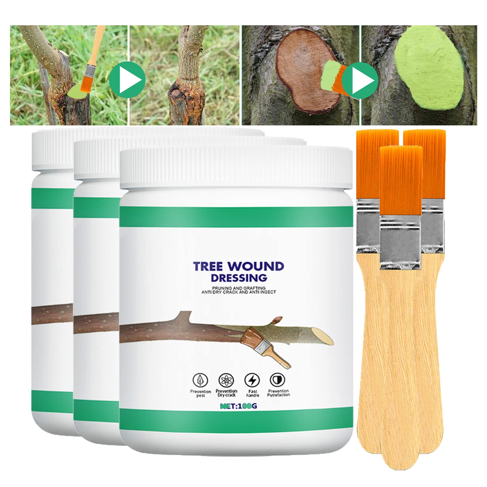 Amazon.com: Tree Wound Sealer, Tree Pruning Sealer, Tree Grafting ...