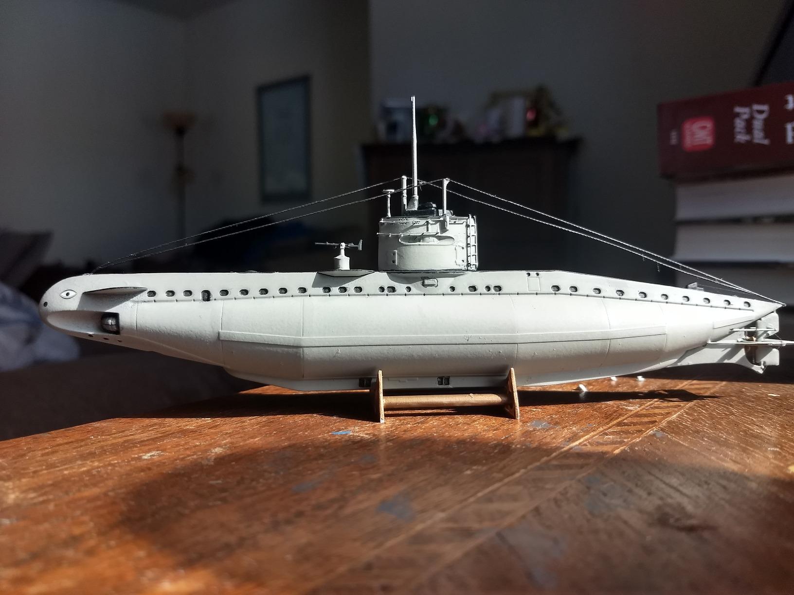 Amazon.com: PLASTIC MODEL BUILDING KIT GERMAN TYPE UB-1 SUBMARINE 1/144 ...